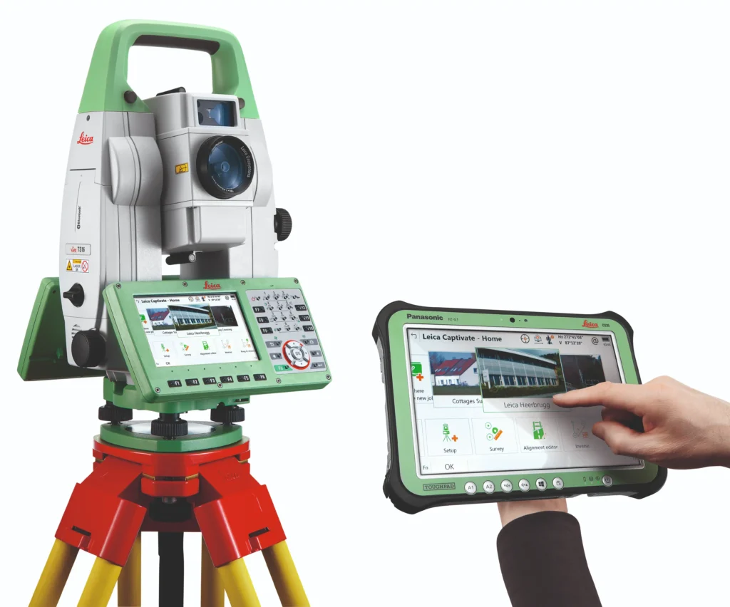 Nos moyens techniques géomètre topographe - AP TOPO 40